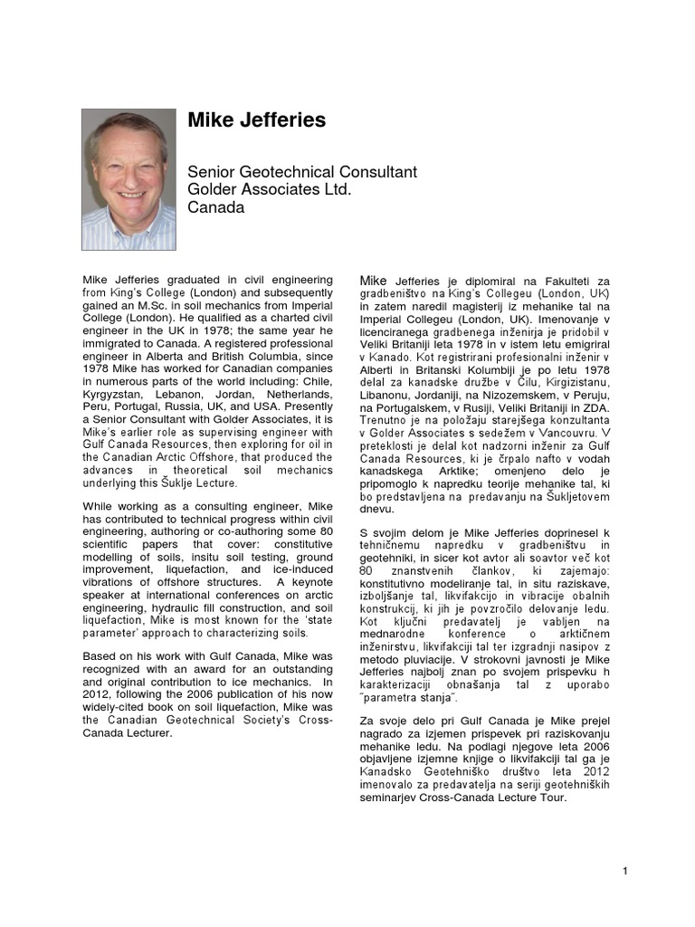 1 Mike Jefferies Soil Liquefaction A Mechanics View | PDF | Yield ...