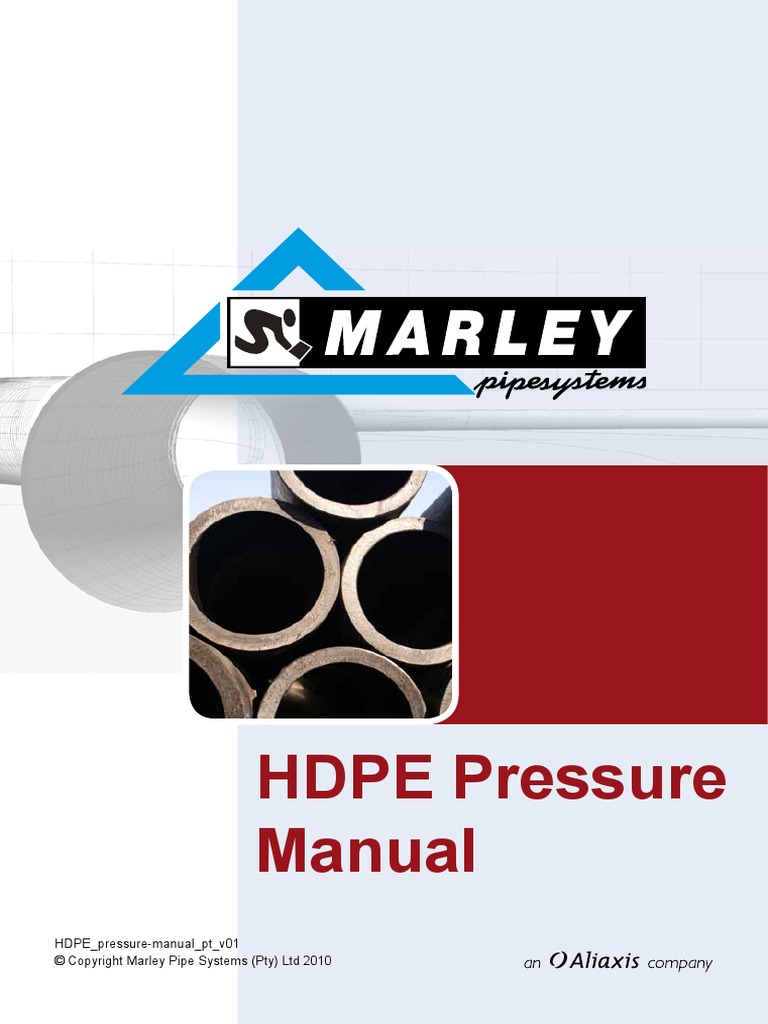 Hdpe Pressure Pipe Manual PDF | PDF | Polyethylene | Pipe (Fluid ...