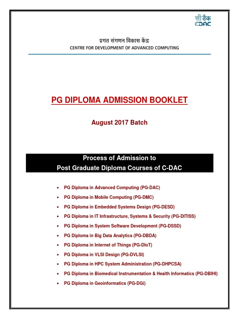 Admission Booklet PDF | PDF