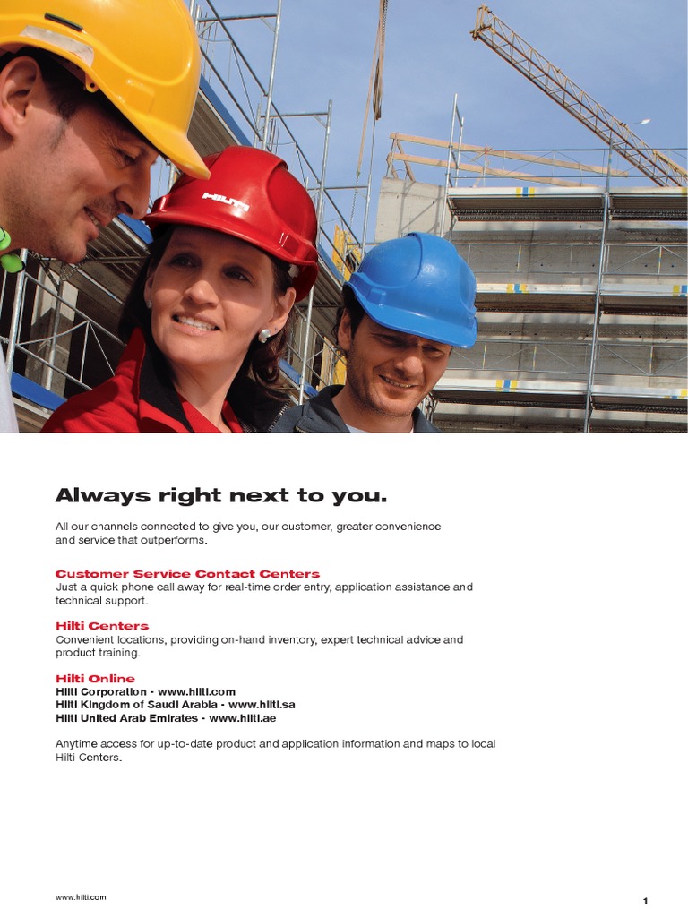 Always Connected: An Overview of Hilti's Customer Service Channels and ...