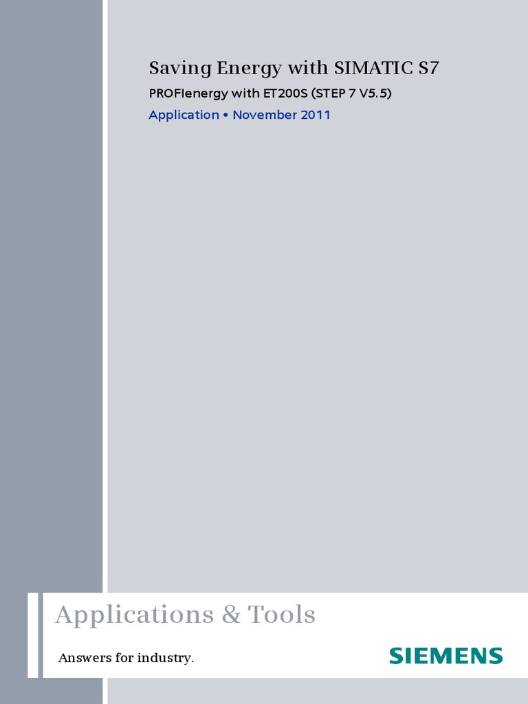 Profienergy Et200s Doku v12 en | PDF | Automation | Digital Technology