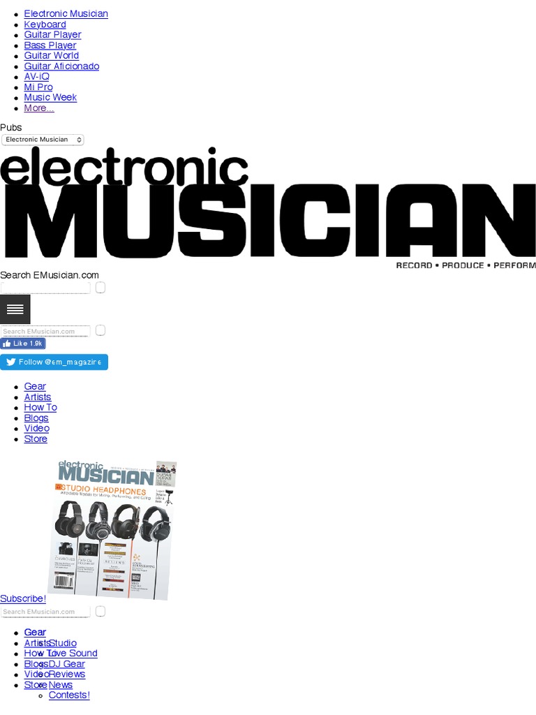 Using Game Audio Middleware - Emusician | PDF | Synthesizer | Sound ...