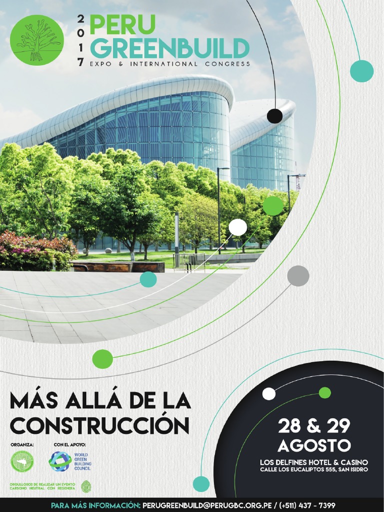 Peru GREENBUILD Expo Brochure | PDF | Perú | Liderazgo en Energía y Diseño Ambiental