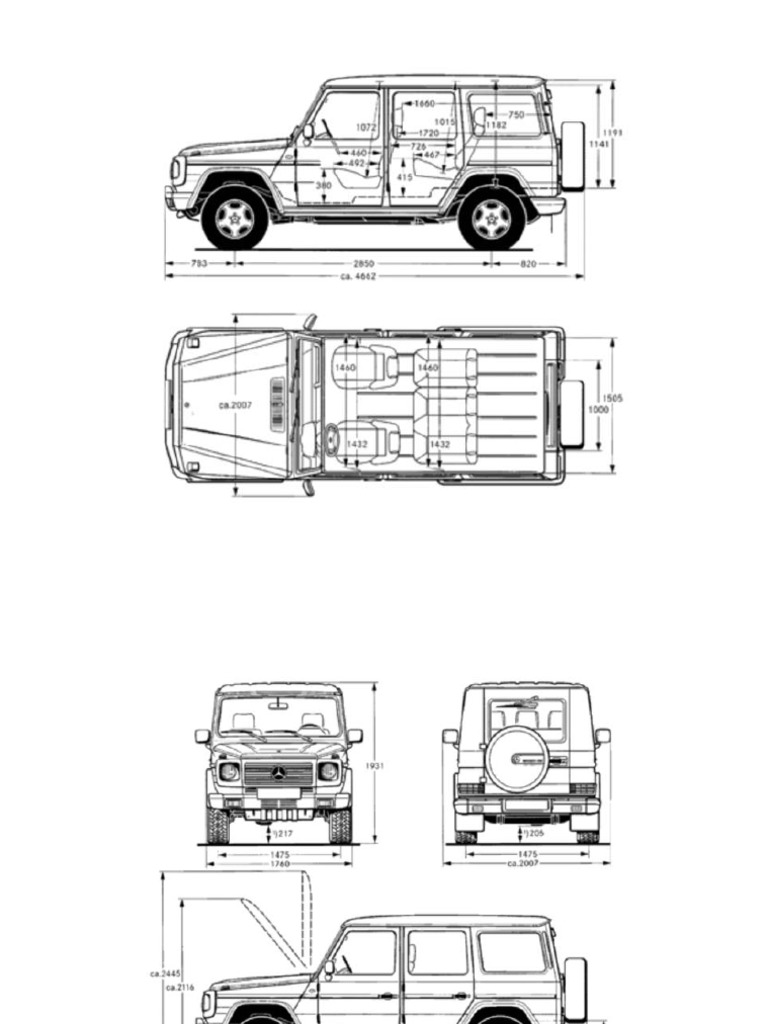 Medidas Carros | PDF