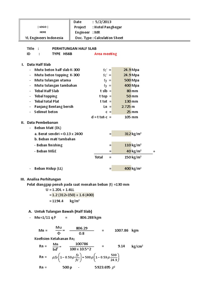 Half Slab | PDF | Transport