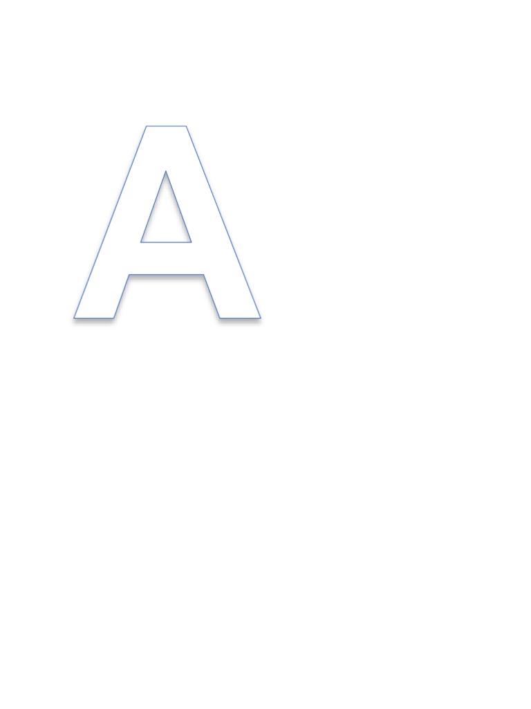 Abecedario Contorno | PDF