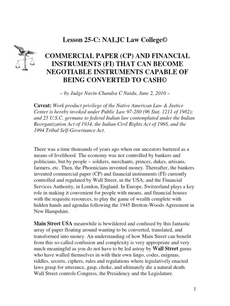 Commercial Paper | Bonds (Finance) | United States Dollar