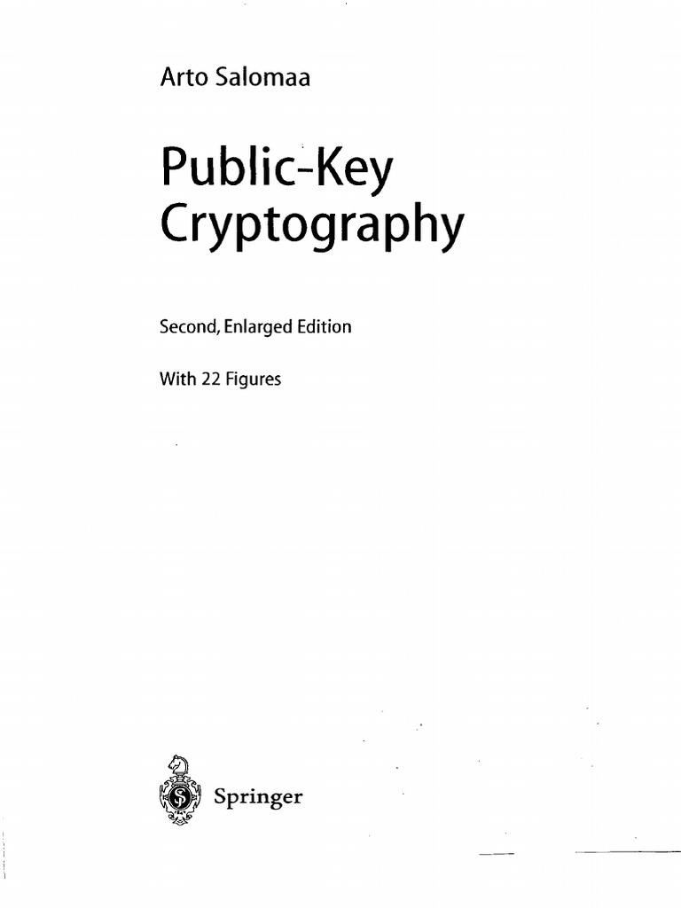Public Key Cryptography by A. Somoa PDF | PDF | Cryptography | Cryptanalysis