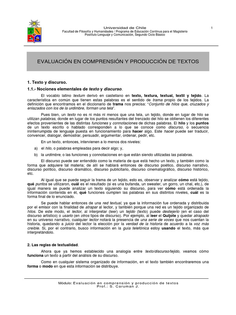 Comprensión de Lectura y Tipos de Preguntas | PDF | Información ...