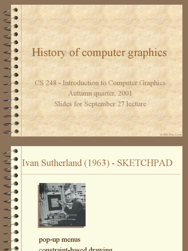 History of Graphics | PDF | Computer Graphics | Rendering (Computer Graphics)