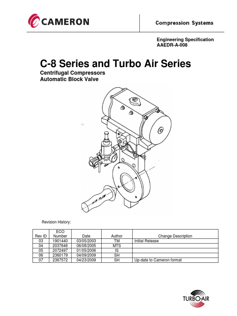 AAEDR-A-008 Rev 7 Automatic Block Valve | PDF | Valve | Relay
