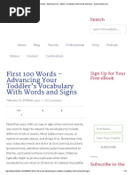 Basic ASL: First 100 Signs: One Hundred Signs Practice Activity/test ...