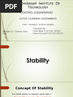 Jury Stability Test | PDF | Stability Theory | Control Theory