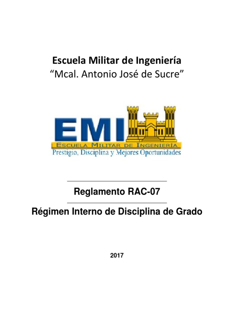 Rac - 07 Corregido Final 1 | PDF | Disciplinas | Regulación
