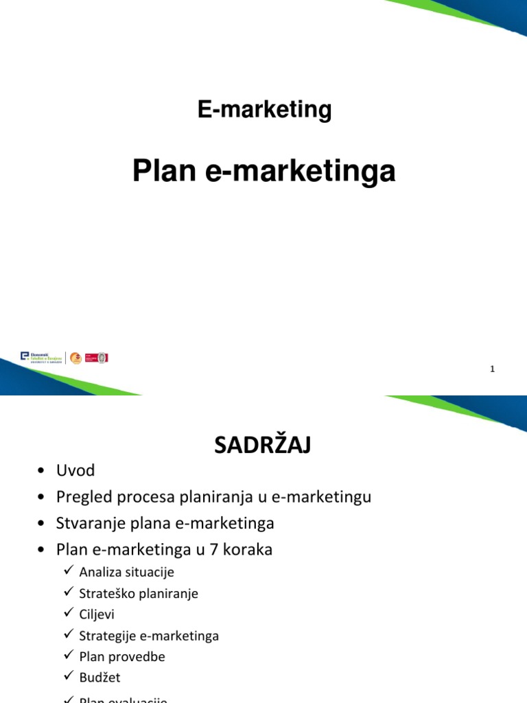 3 Plan E-Marketinga | PDF