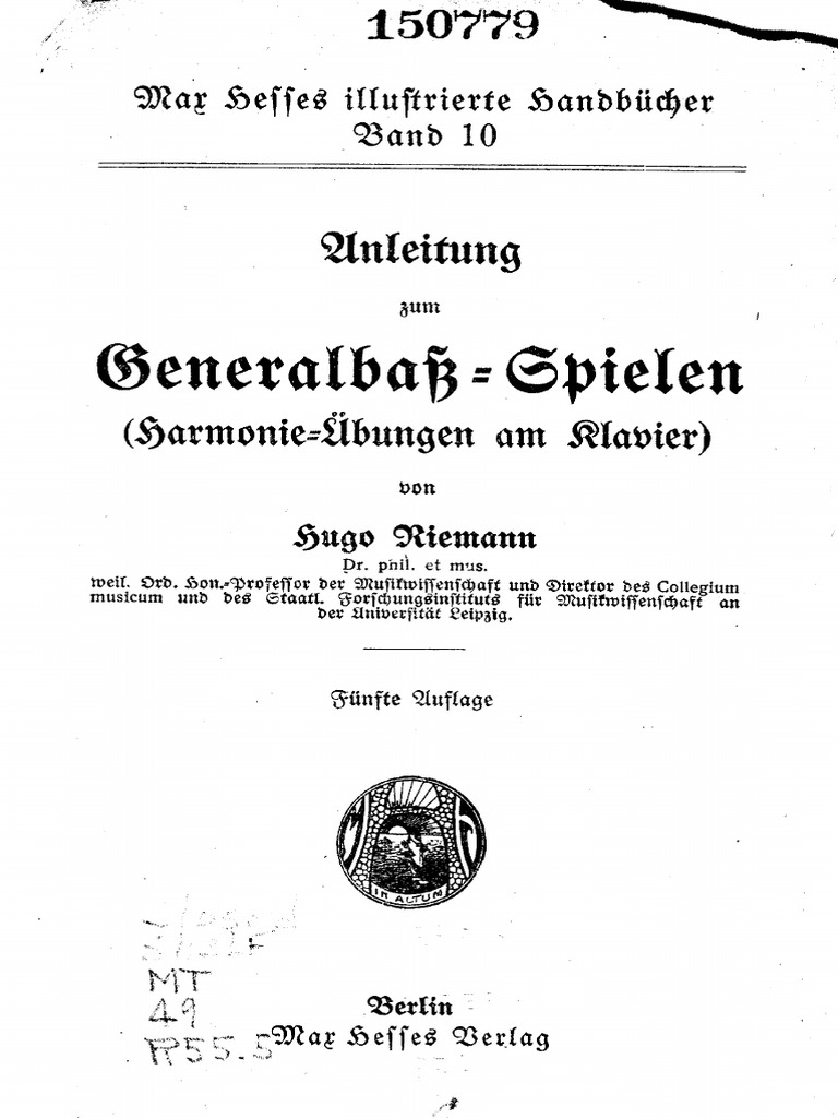 Generalbass 1 PDF | PDF