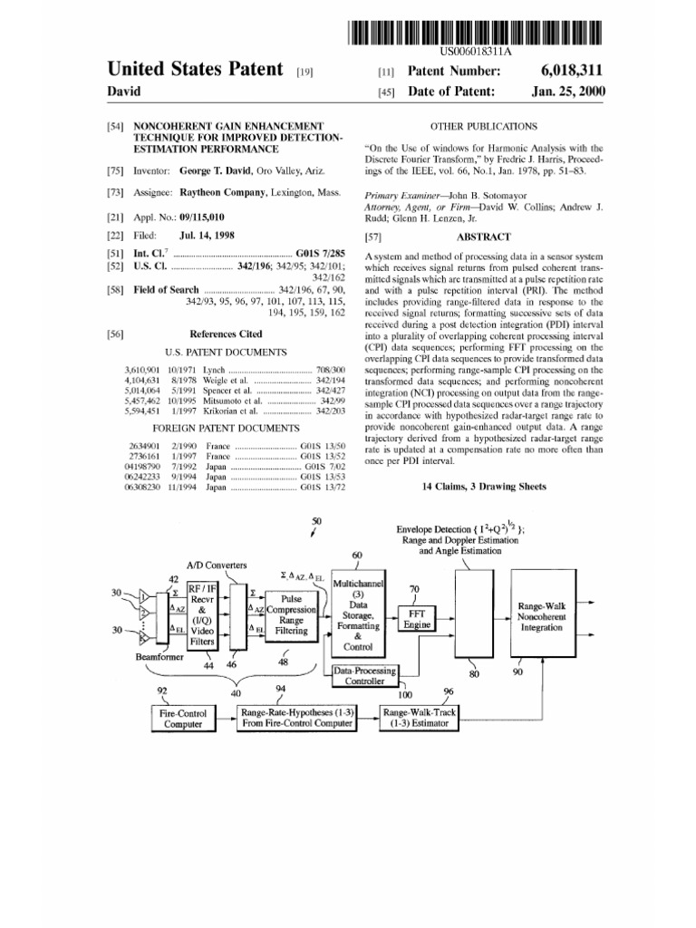 Coherent Processing Interval Sequence Cpis Radar | PDF