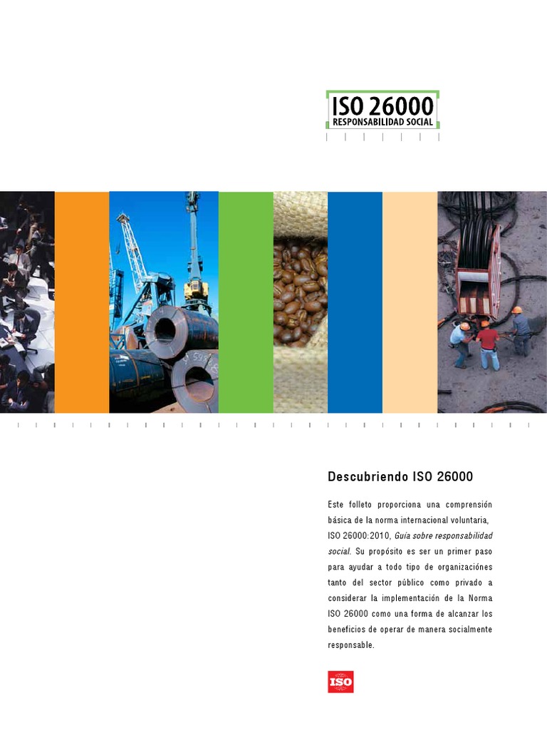 ISO 26000 RSE.pdf | Responsabilidad social corporativa | Organización ...