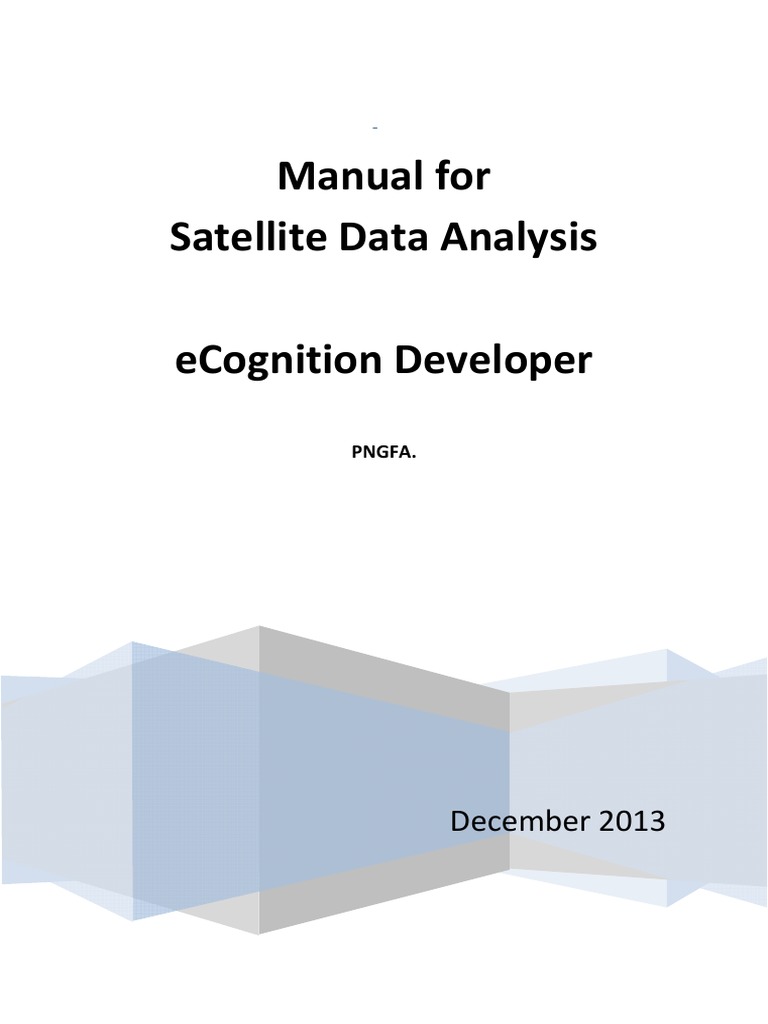 Manual For Satellite Data Analysis Ecognition Developer PDF | PDF | Image Segmentation ...