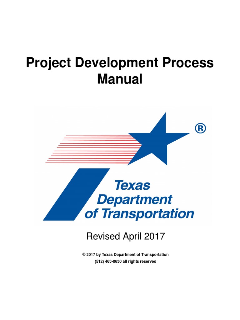 TxDOT PDP | PDF | Project Management | Road Transport