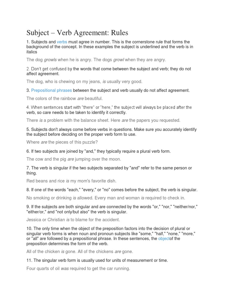 English 101 PDF | PDF | Grammatical Number | Verb