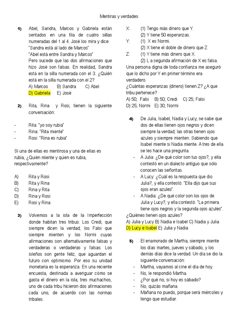 Material Extra RM - San Marcos D | PDF | Verdad | Science