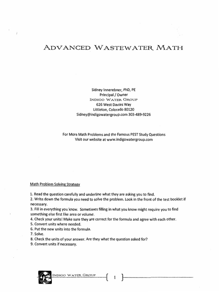Advanced Wastewater Math.pdf
