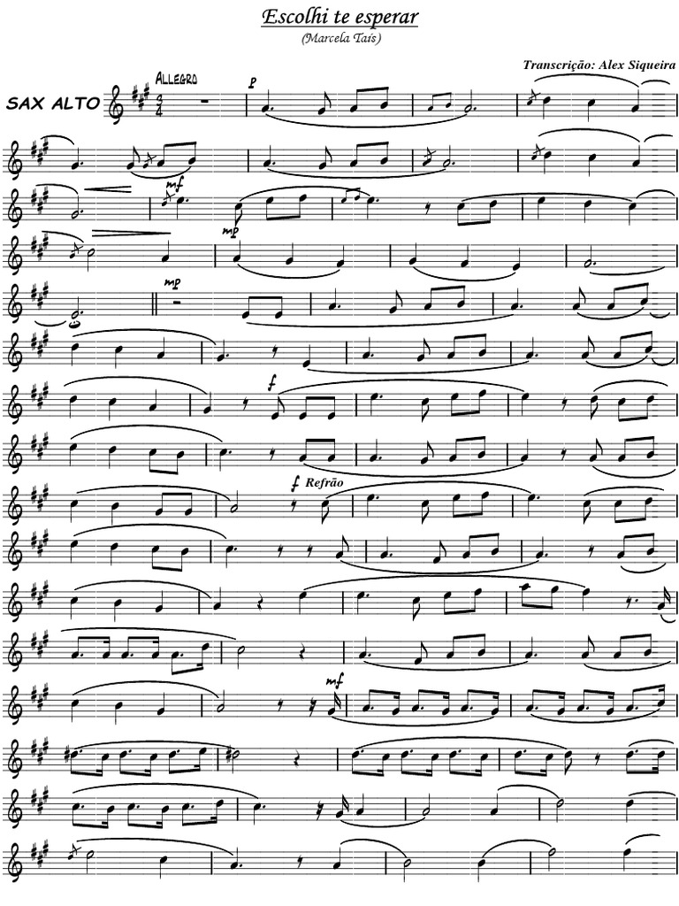 Marcela Tais Escolhi Te Esperar PDF | PDF