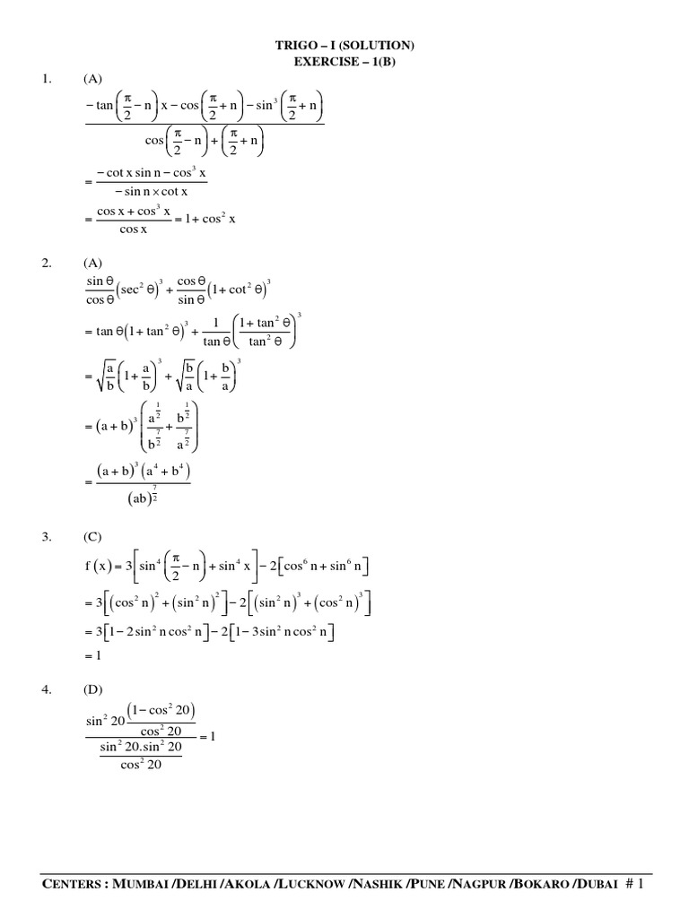 Exercise 1b Solution | PDF | Printing | Office Equipment