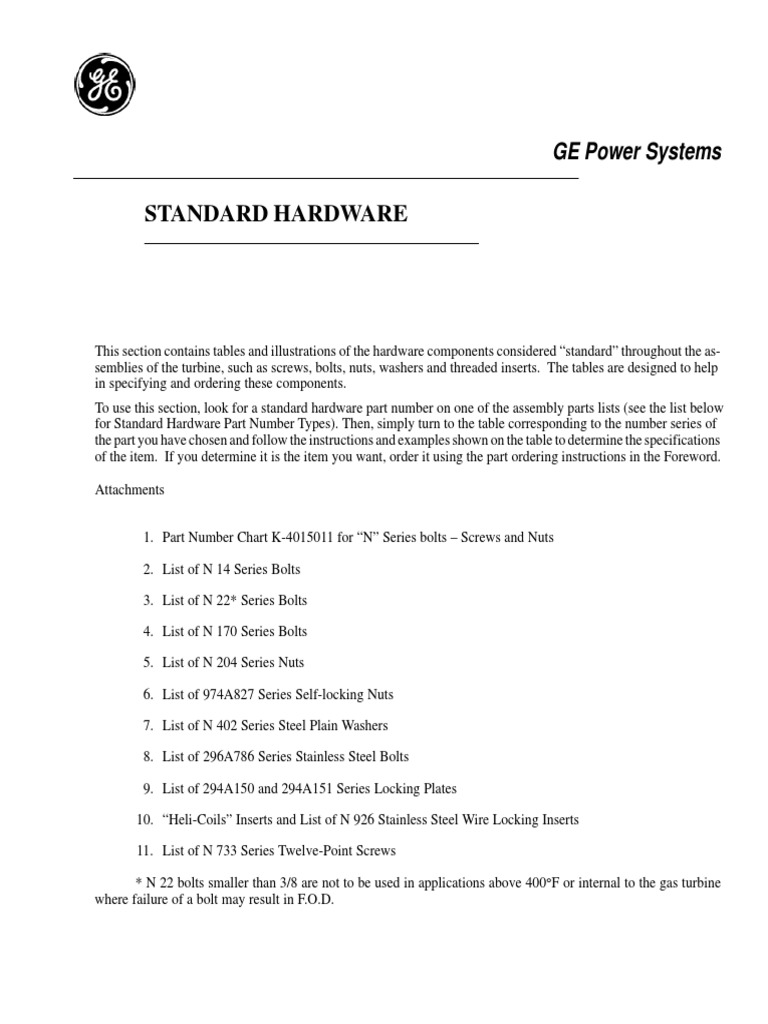 Standard Hardware | PDF | Screw | Machines