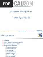 CAESAR II - Fine-Tuning PCF Import Settings | PDF | Text File ...