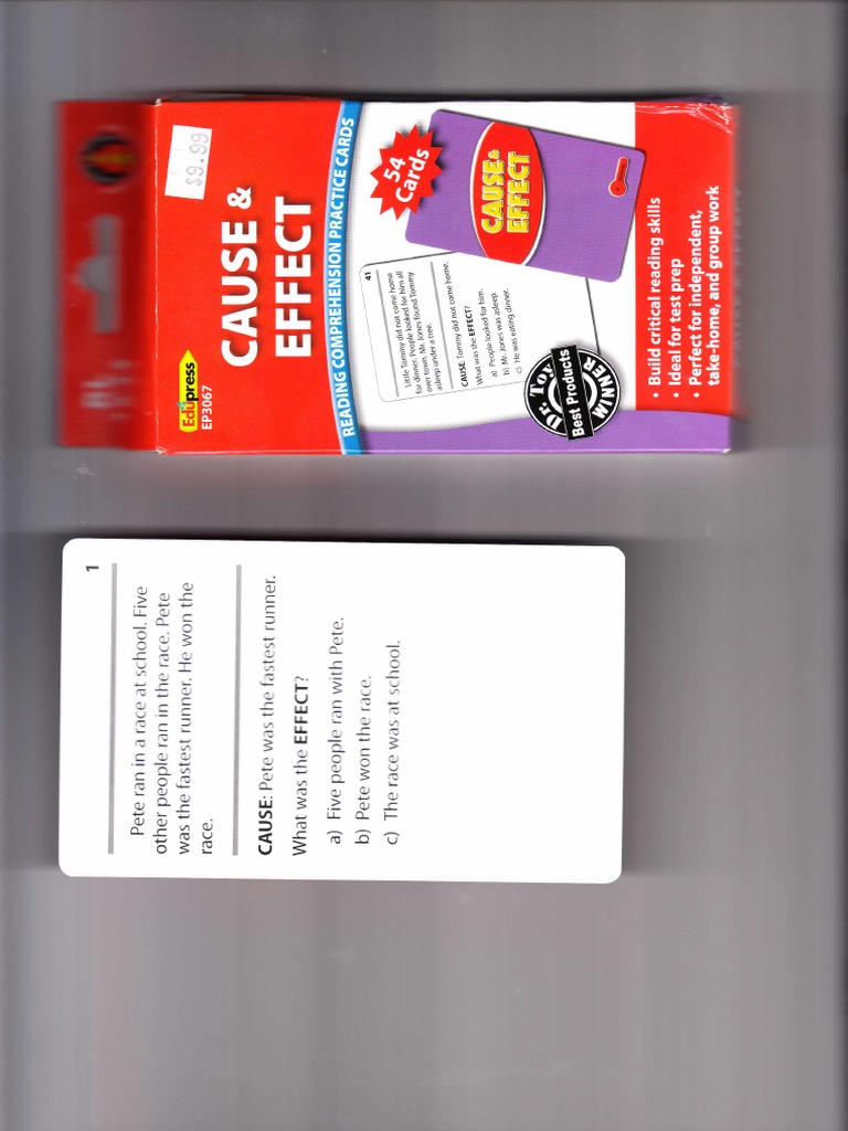 Cause and Effect Cards | PDF