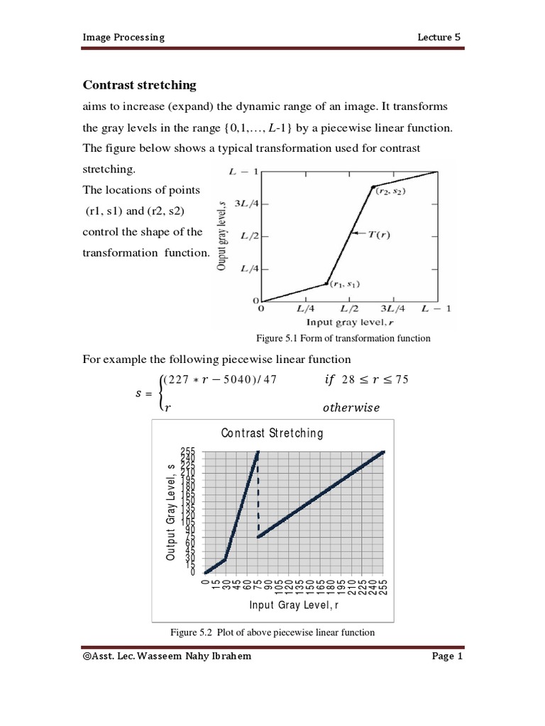 DIP Lecture5 | PDF | Probability Density Function | Applied Mathematics