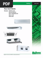 YSM Series Air Handling Units | PDF | Duct (Flow) | Heat Exchanger