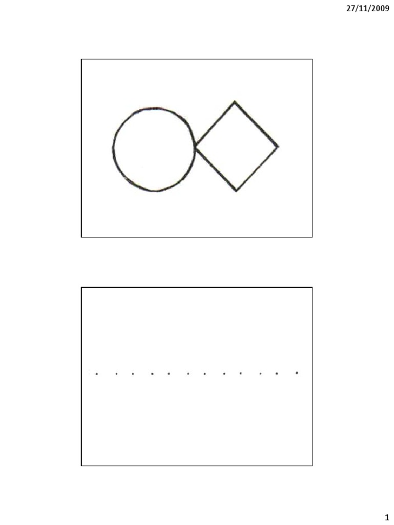 Test de Bender: Tarjetas y Protocolo | PDF