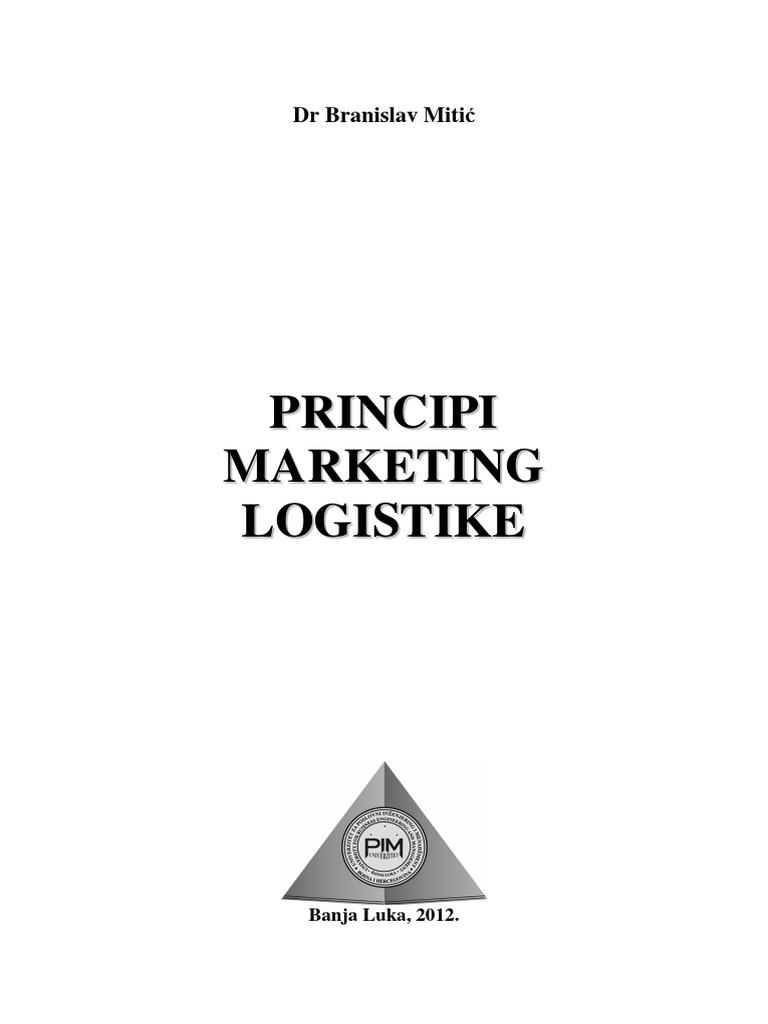 Princip Marketing Logistike | PDF