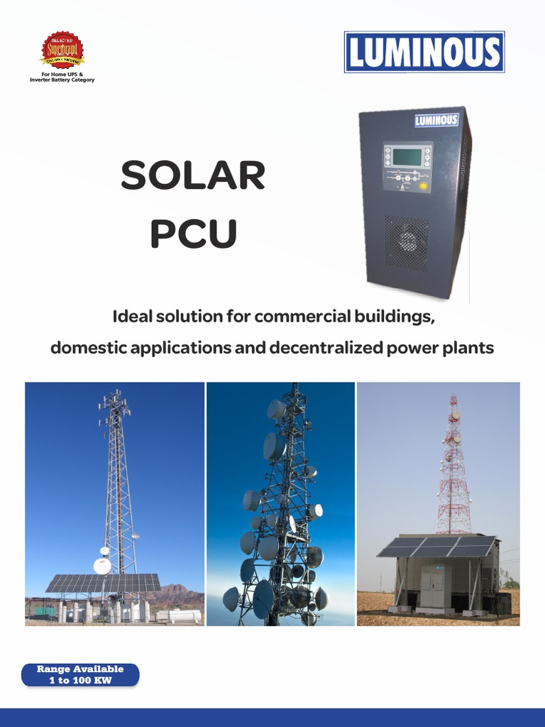 Bi-Directional Solar Inverter Catalogue | PDF | Power Inverter ...