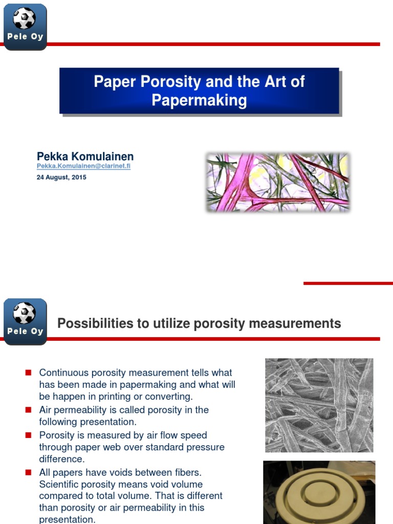 Porosidad Del Papel y El Arte de Hacer Papel | PDF | Paper | Porosity