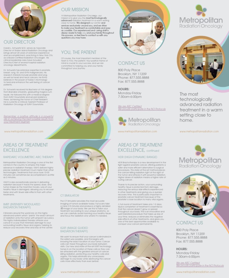 Matt Zwier - Freelance - Metropolitan Radiation Oncology Brochure | PDF ...