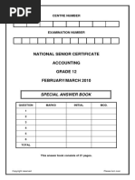 Accounting Grade 9 June Exam - Part 1 | PDF | Debits And Credits ...