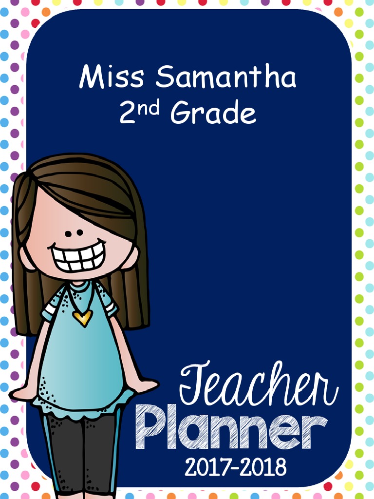 Free Teacher Planner Calendar | PDF