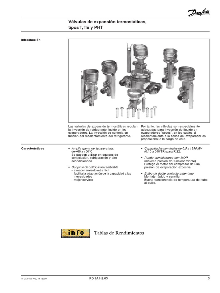 Danfoss PDF | PDF | Materiales transparentes | Termodinámica Atmosférica
