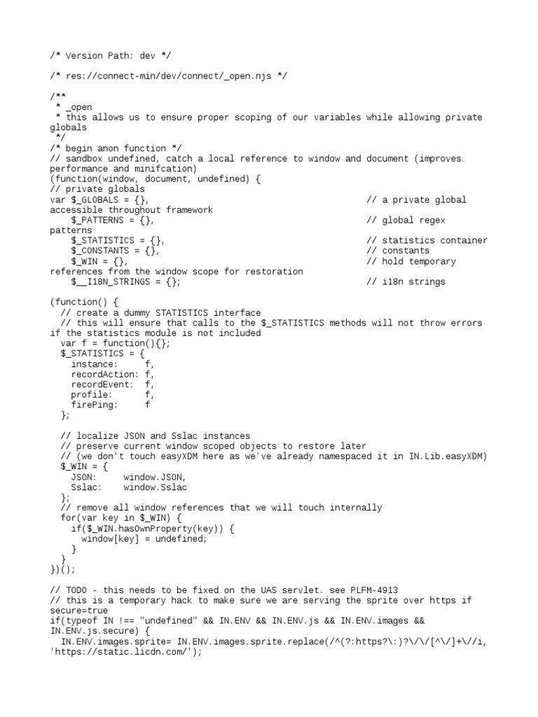 Framework | Download Free PDF | C (Programming Language) | Scope (Computer Science)