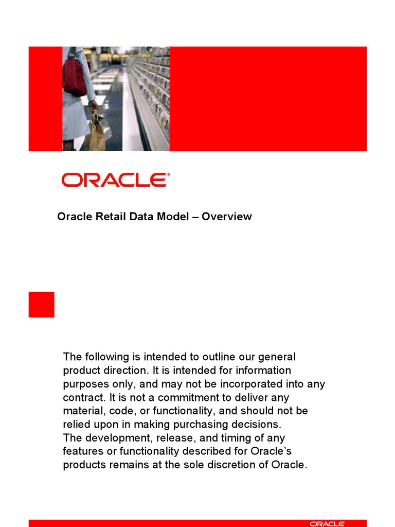 Retail Data Model | PDF | Oracle Database | Business Intelligence