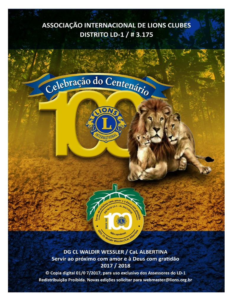 Nominata - LD1 2017-2018 LIONS Club International | Download grátis PDF ...