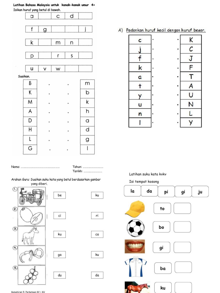 Ujian PraSekolah | PDF