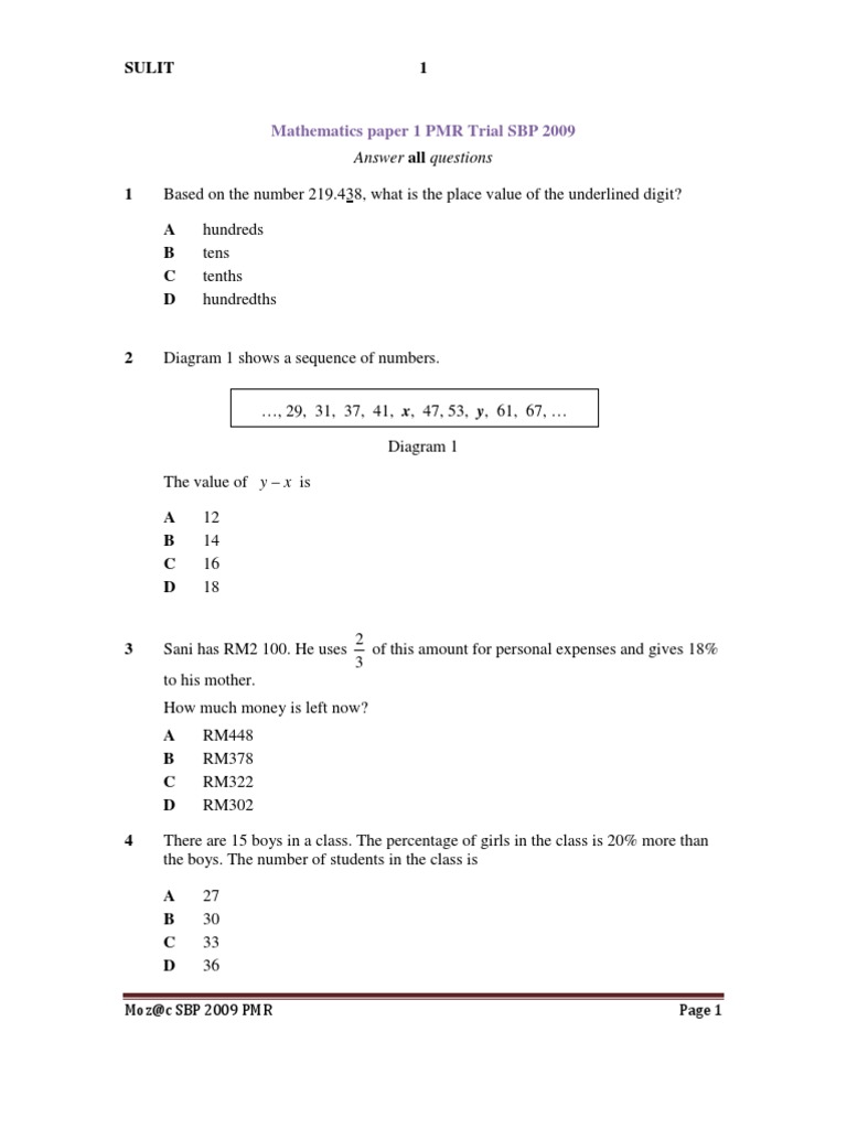 Math PMR | PDF | Area | Geometric Shapes