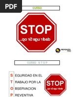 Tarjetas STOP
