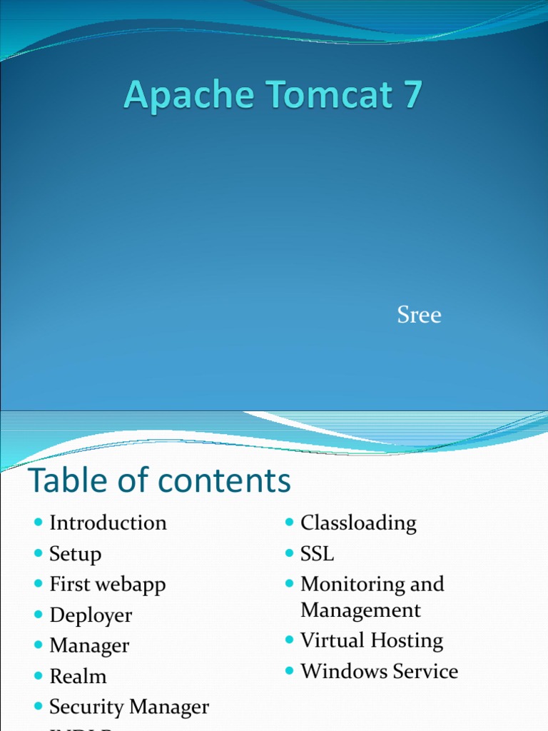Apache Tomcat 7 | PDF | Java Server Pages | Java Servlet
