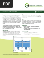 Design of Sludge Drying Beds | PDF | Sewage Treatment | Water Treatment